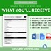 Employment Contract Worksheet Template, Job Contract Worksheet ...
