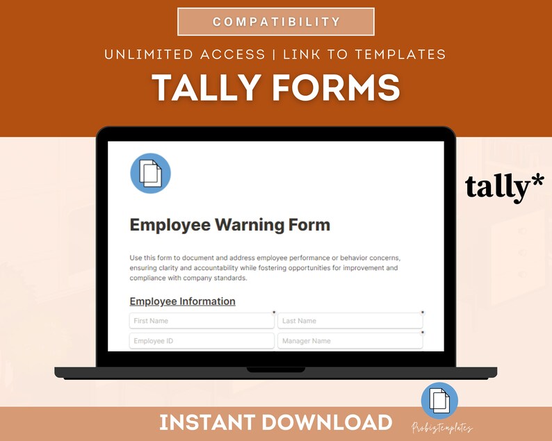 Employee Warning Online Form, Employee Discipline, Employee Write up ...
