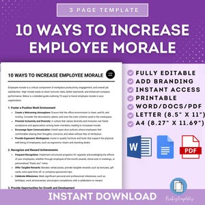10 Ways to Increase Employee Morale, Boost Workplace Morale, Enhance ...