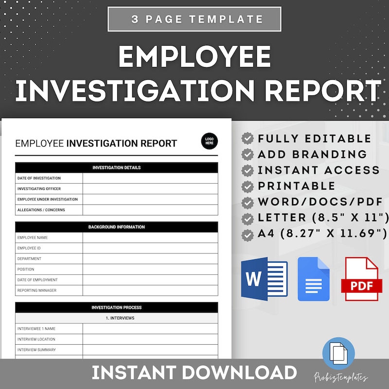 Employee Audit Template - Etsy UK