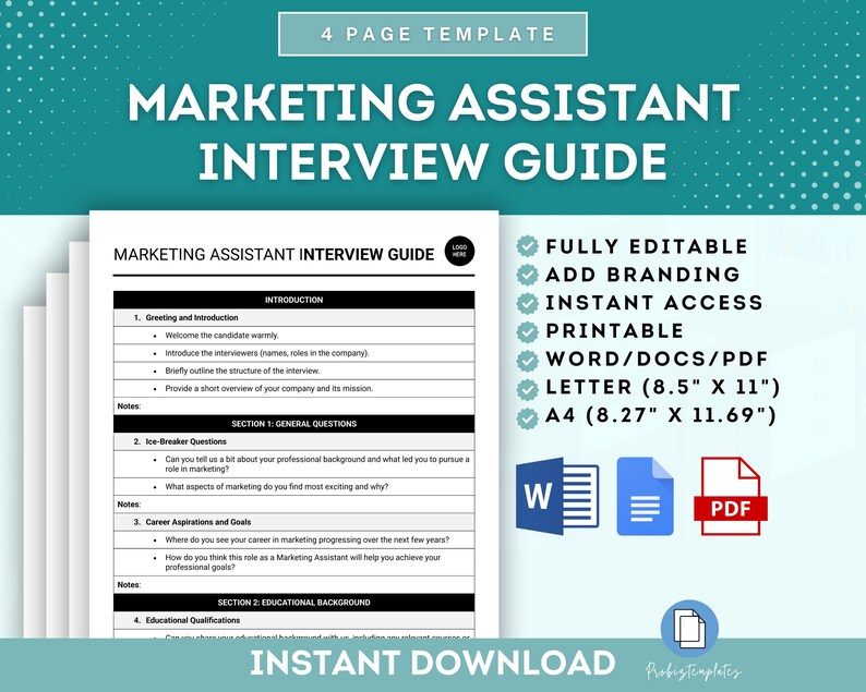Marketing Assistant Interview Guide, Marketing Assistant Interview Tips ...