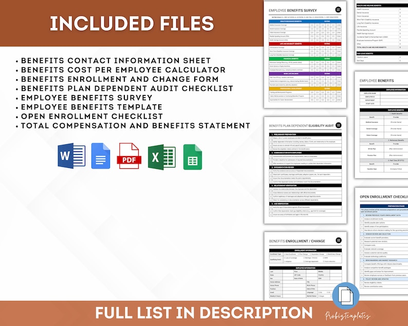 Employee Benefits and Compensation Bundle, Employee Benefits ...