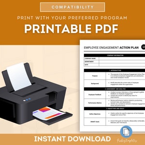 Employee Engagement Action Plan Template, Boosting Employee Morale Plan ...