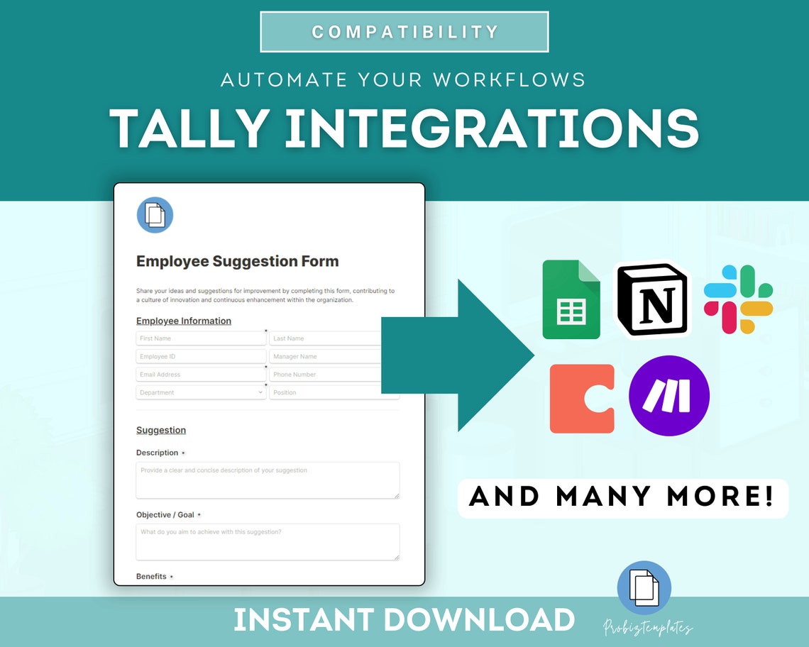 Employee Suggestion Online Form, Employee Idea Submission Form ...