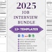 Job Interview Bundle, Employee Interview Bundle, Interviewer Bundle ...
