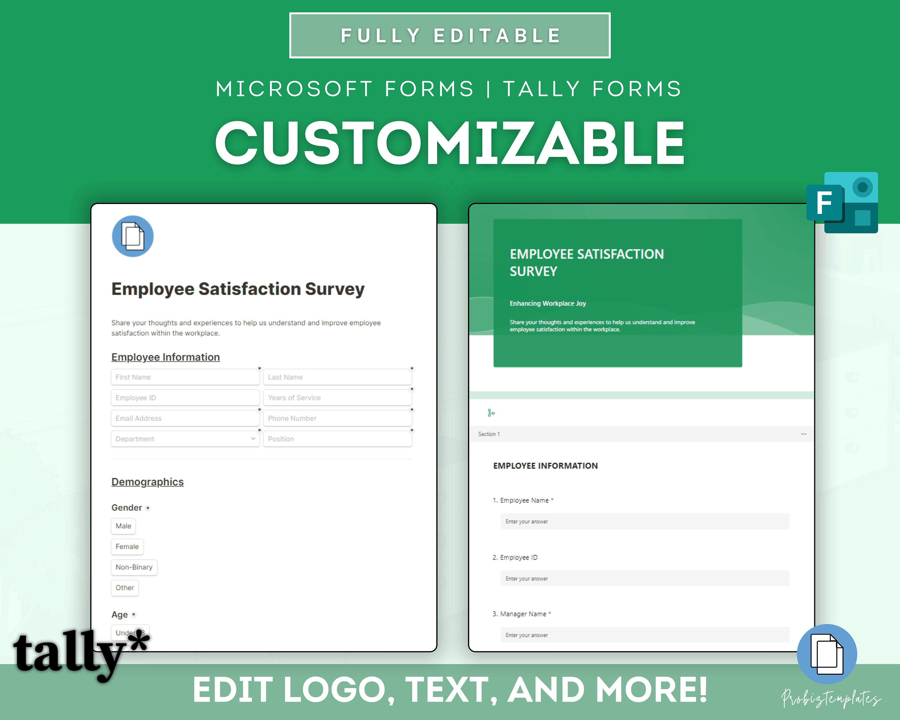 Employee Satisfaction Online Survey, Staff Morale Assessment, Worker ...