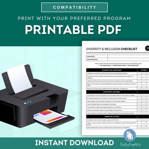 Diversity and Inclusion Checklist, Workplace Diversity and Inclusivity ...