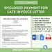 Enclosed Payment for Late Invoice Letter Template, Late Invoice Payment ...