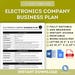 Electronics Company Business Plan Template, Electronics Business ...