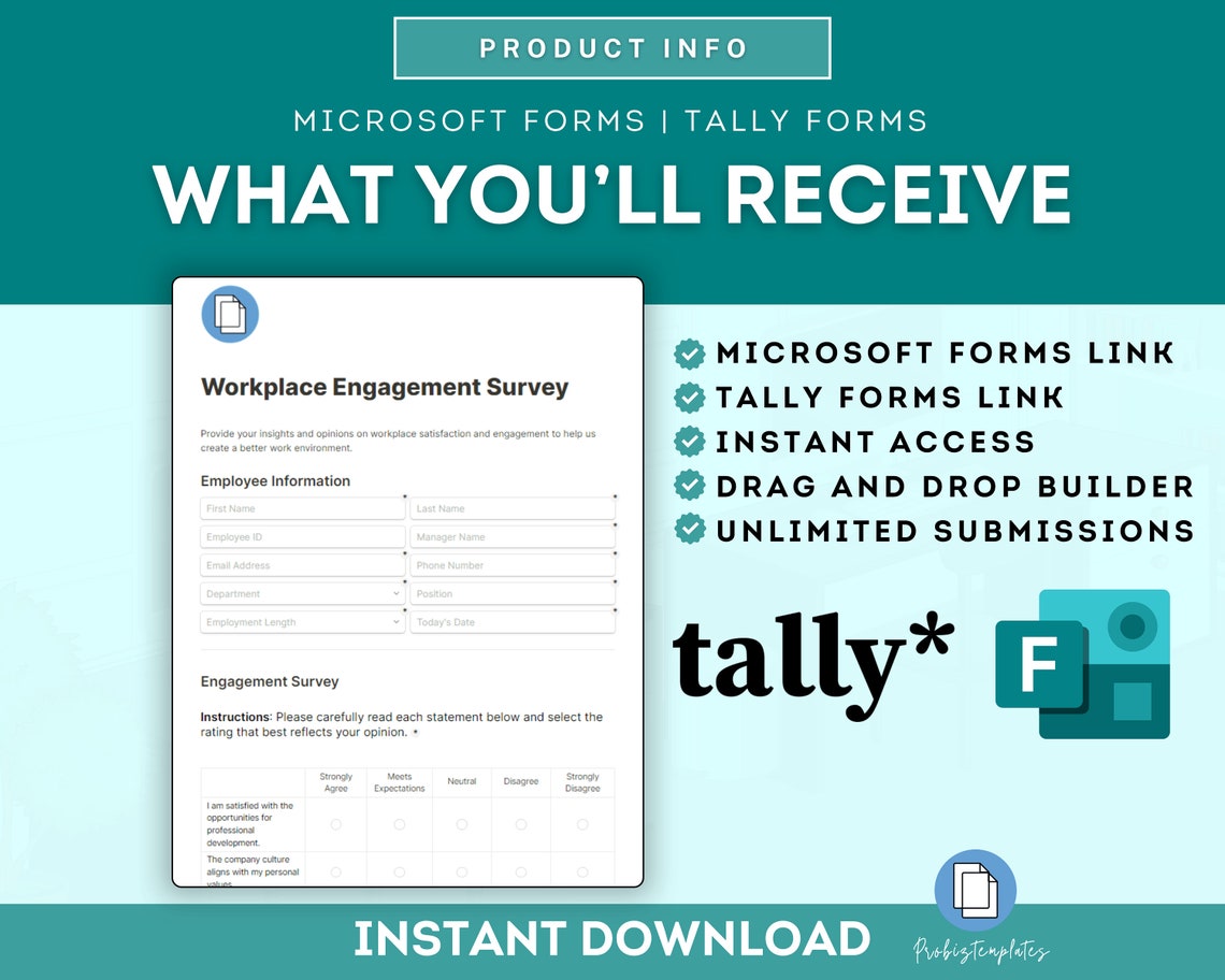 Employee Engagement Online Survey, Employee Survey, Employee Feedback ...
