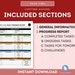 Employee Daily & Weekly Progress Report Template, Employee Daily and ...