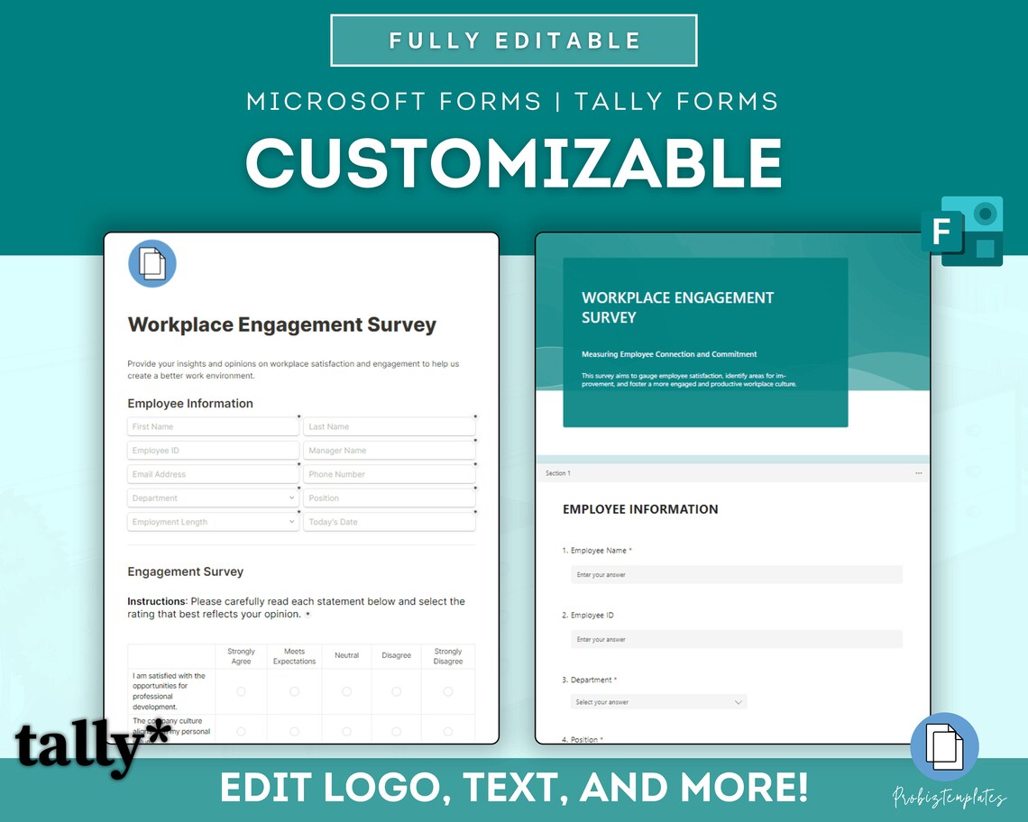 Employee Engagement Online Survey, Employee Survey, Employee Feedback ...