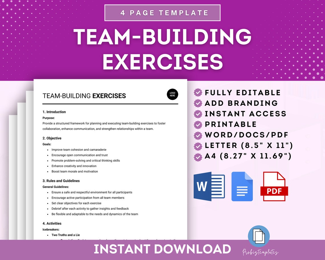 Team-building Exercises, Group Bonding Activities, Team Collaboration ...