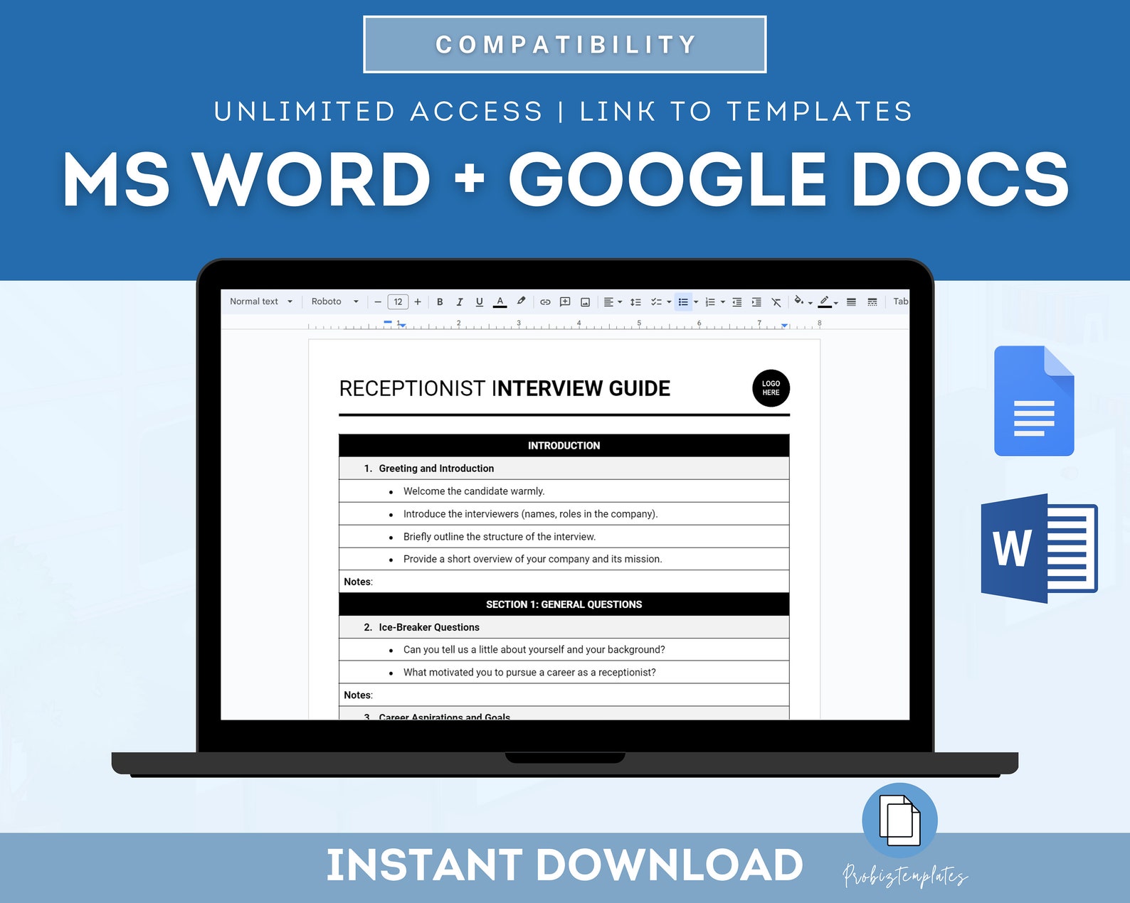 Receptionist Interview Guide, Front Desk Receptionist Interview Guide ...