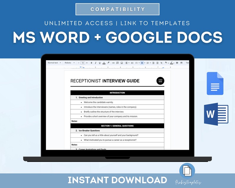Receptionist Interview Guide, Front Desk Receptionist Interview Guide ...