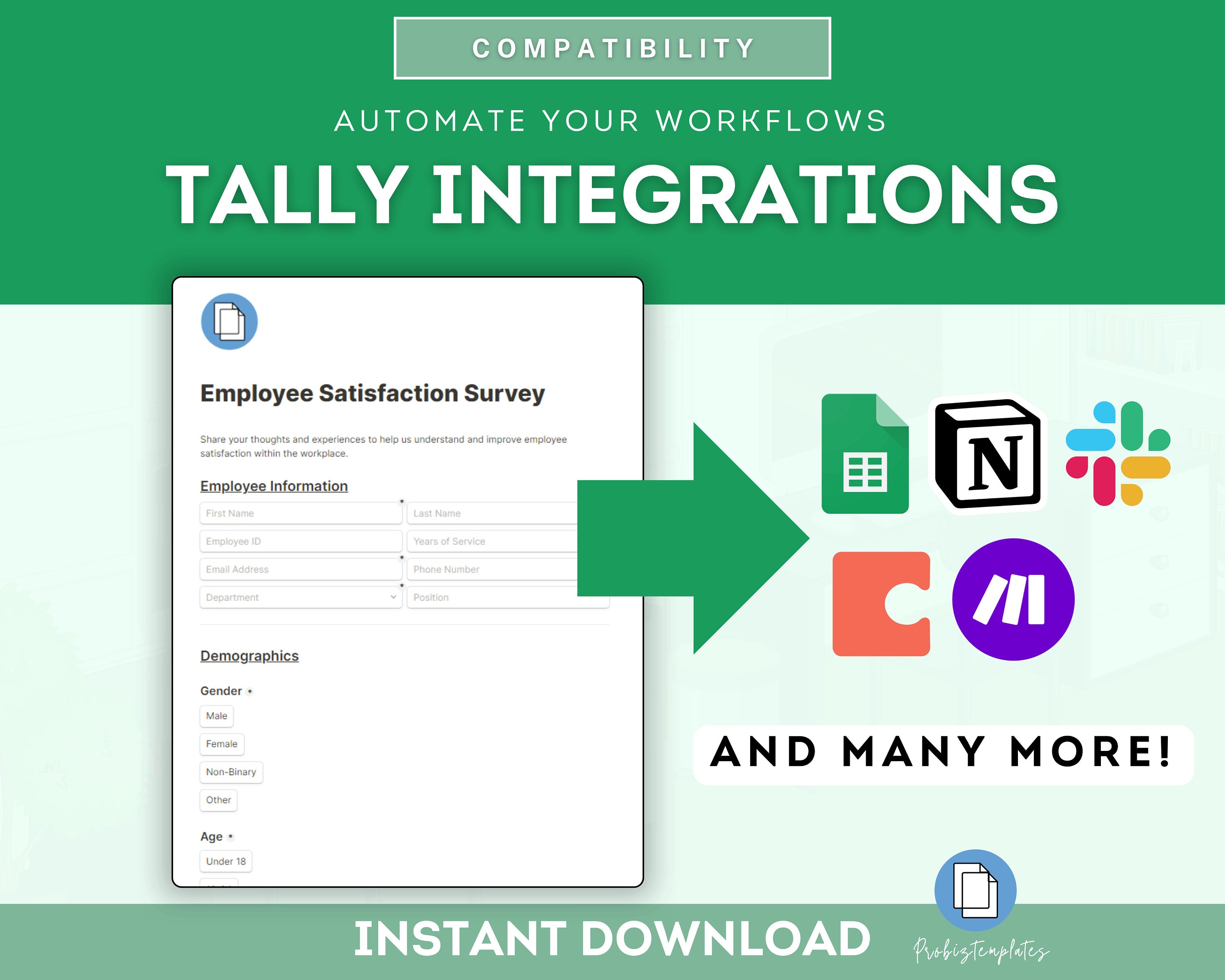 Employee Satisfaction Online Survey, Staff Morale Assessment, Worker ...