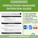 Operations Manager Interview Guide, Ops Manager Interview Questions ...
