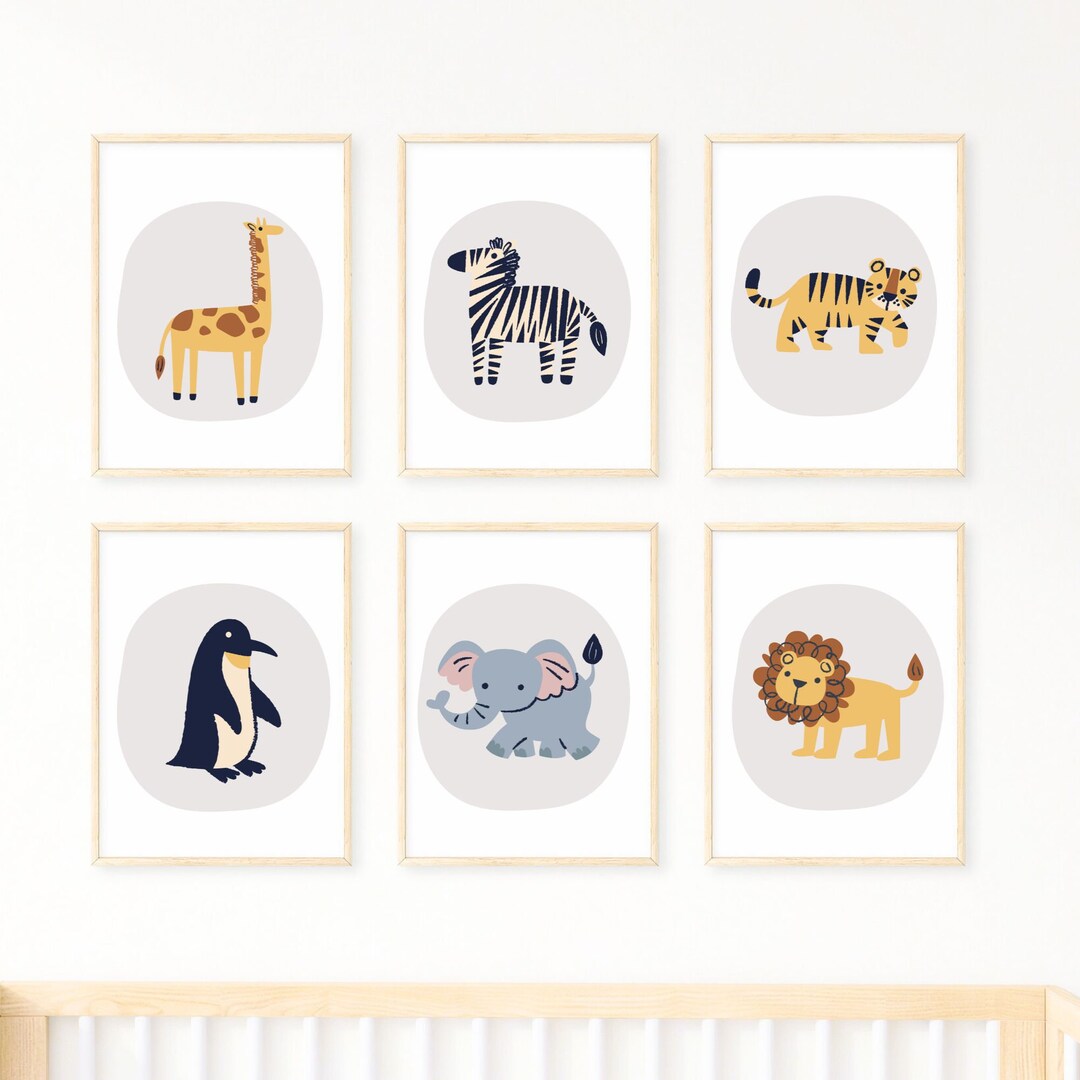 Boho Animal Prints - Woodland Animal Print - Safari Animal Prints ...