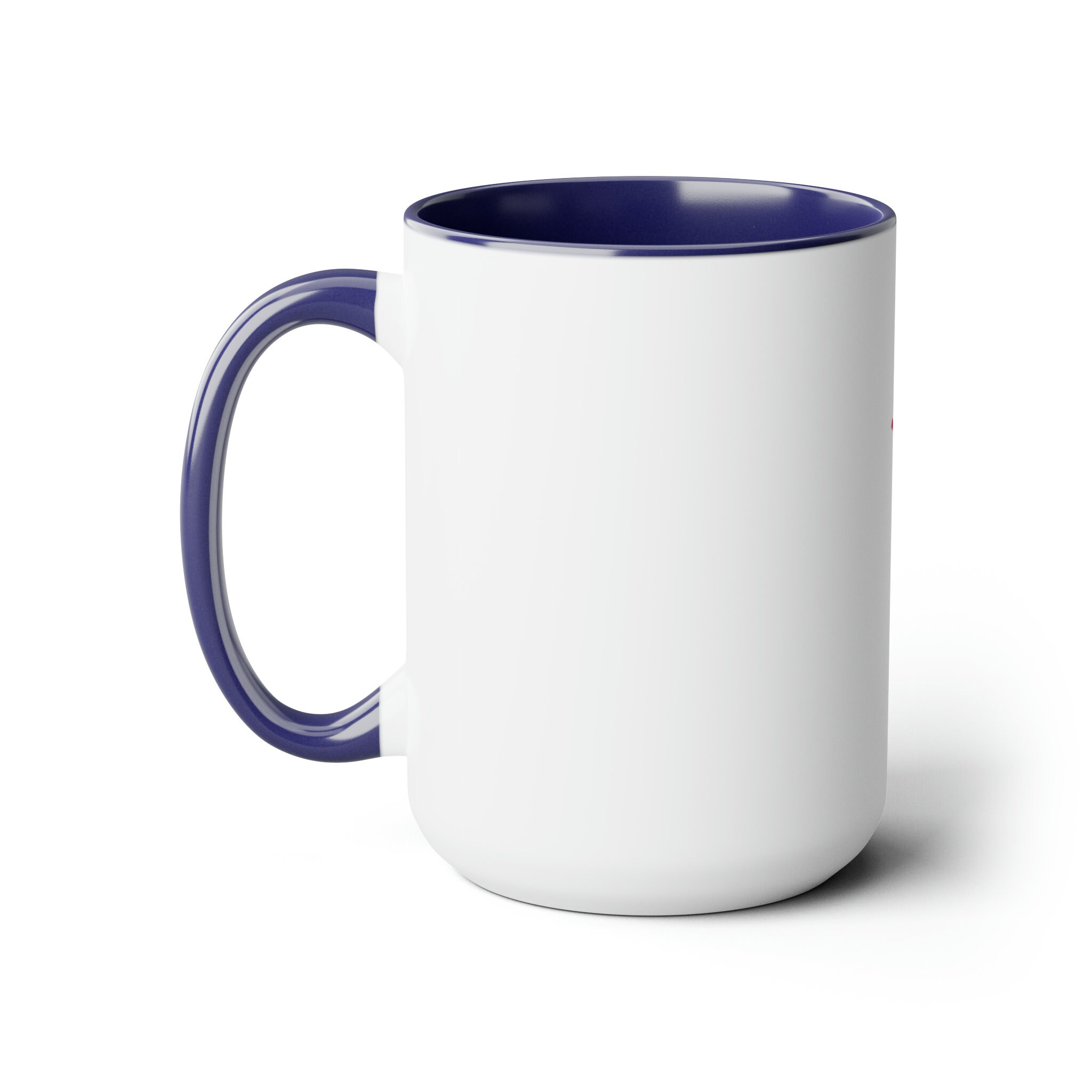 Custom Two-tone Coffee Mugs, 15oz. Custom 15oz Coffee Mug, Gift for Ham ...