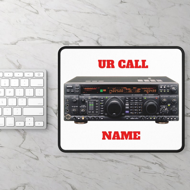 Custom Ham Radio Gaming Mouse Pad Yaesu FT 1000MP ,ham Radio Gaming ...