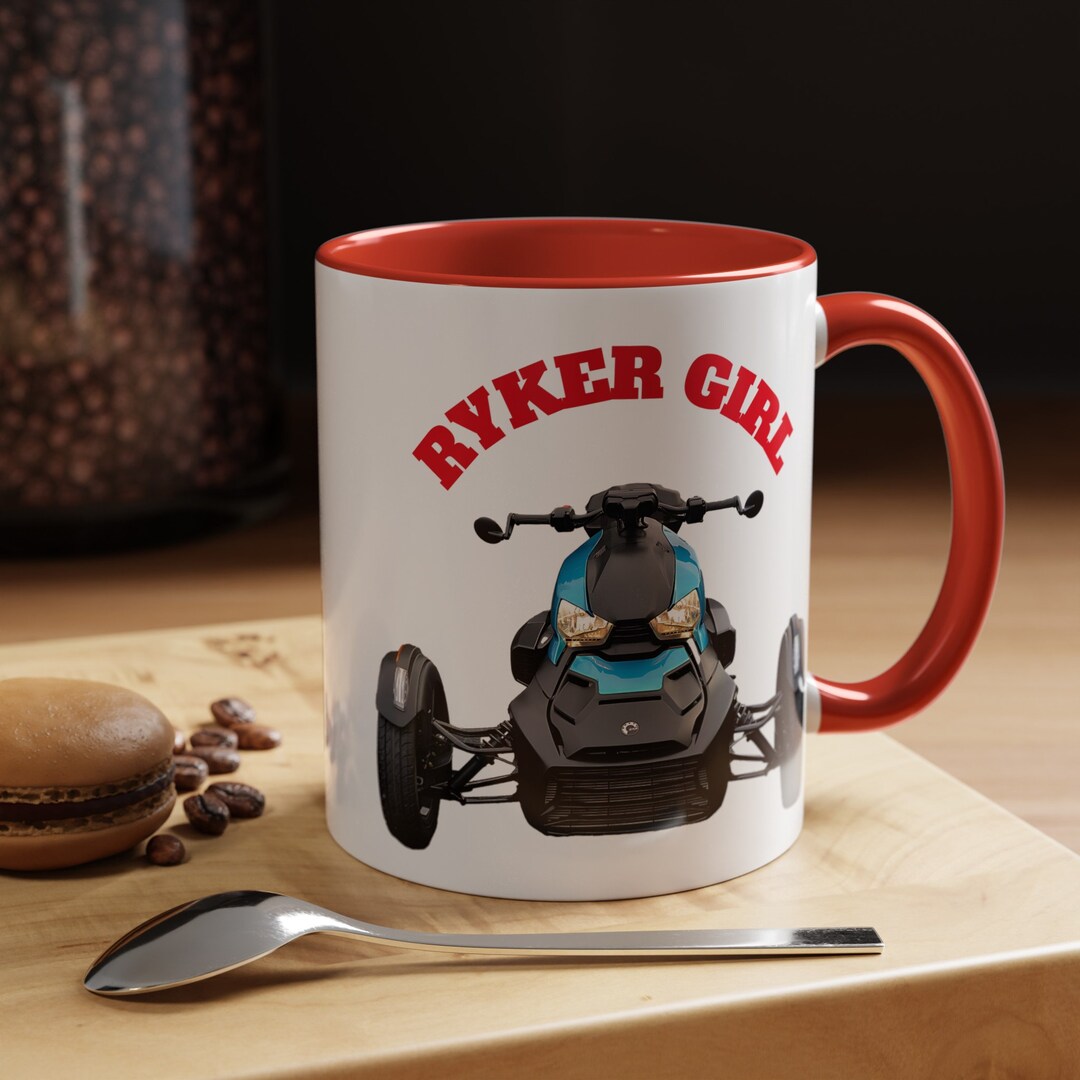 Accent Coffee Mug (11, 15oz) Ryker Girl, Ryker Riders, Can Am, Spyder ...
