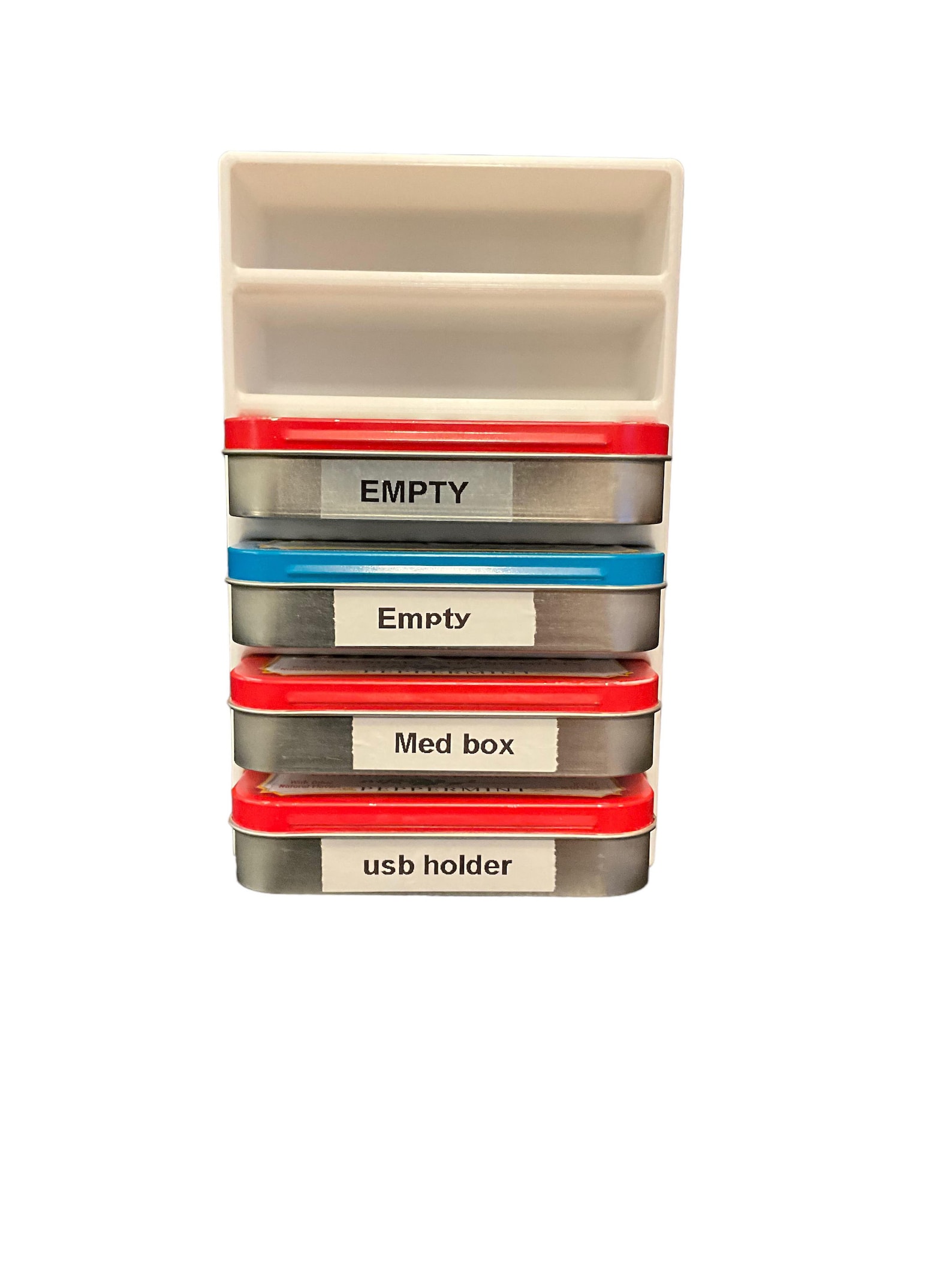 3d-printed Altoid Tin Shelf - Holds 6 Tins - Multiple Colors Available ...