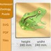 Montessori Zoology Puzzle for Child- Frog Puzzle SVG File - Montessori ...