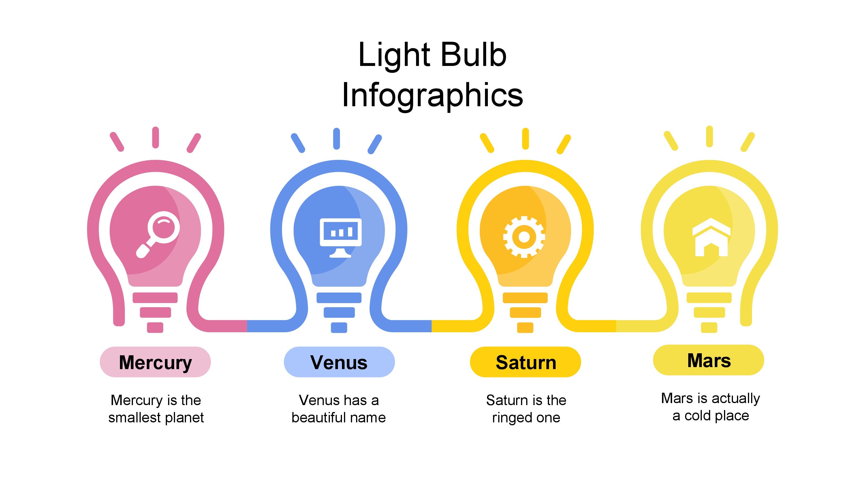 30 Slides Light Bulb Powerpoint Infographic Presentation With Diagrams ...