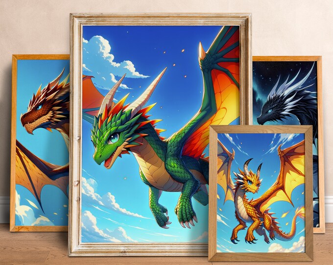 Wings of Fire Inspired Poster - Etsy
