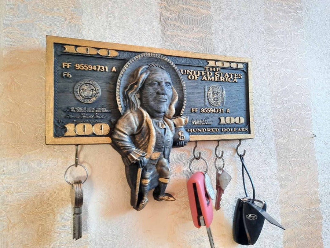 Carved Key Holder, Wooden Key Organizer, Key Organizer, Carved ...