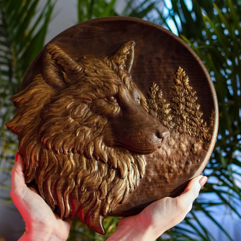 Wolf Head Wall Mount - Etsy