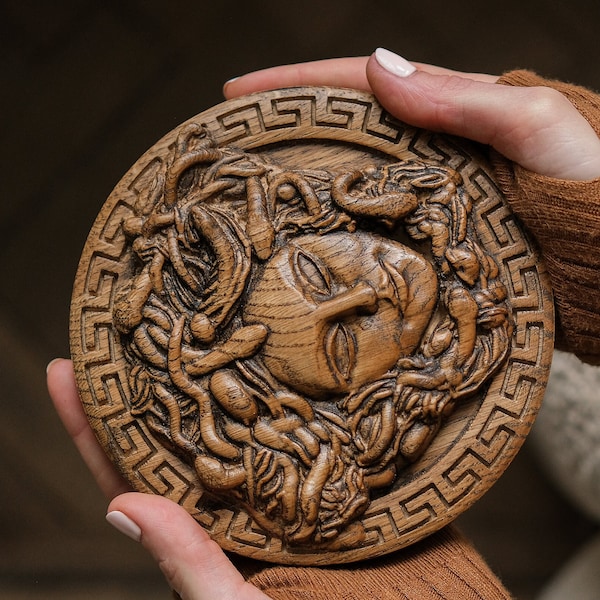 Greek Panel Wood Carving - Etsy