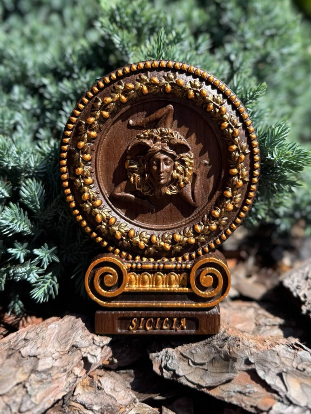 Medusa 4.5x6 Inches, Greek Mythology Gorgon Art, Medusa Wall Decor ...