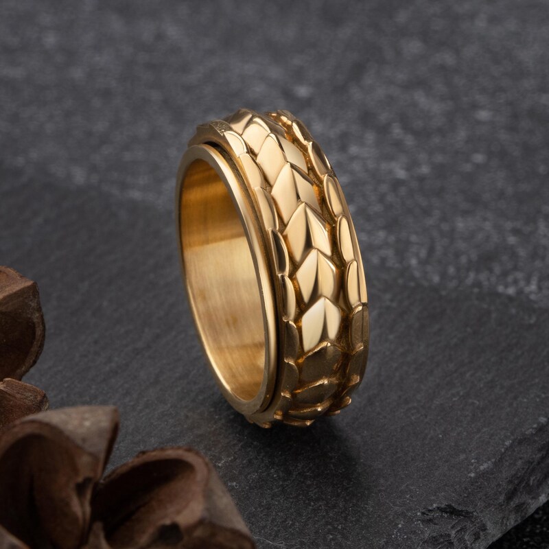 Dragon Skin Ring 6 1/2 - Etsy