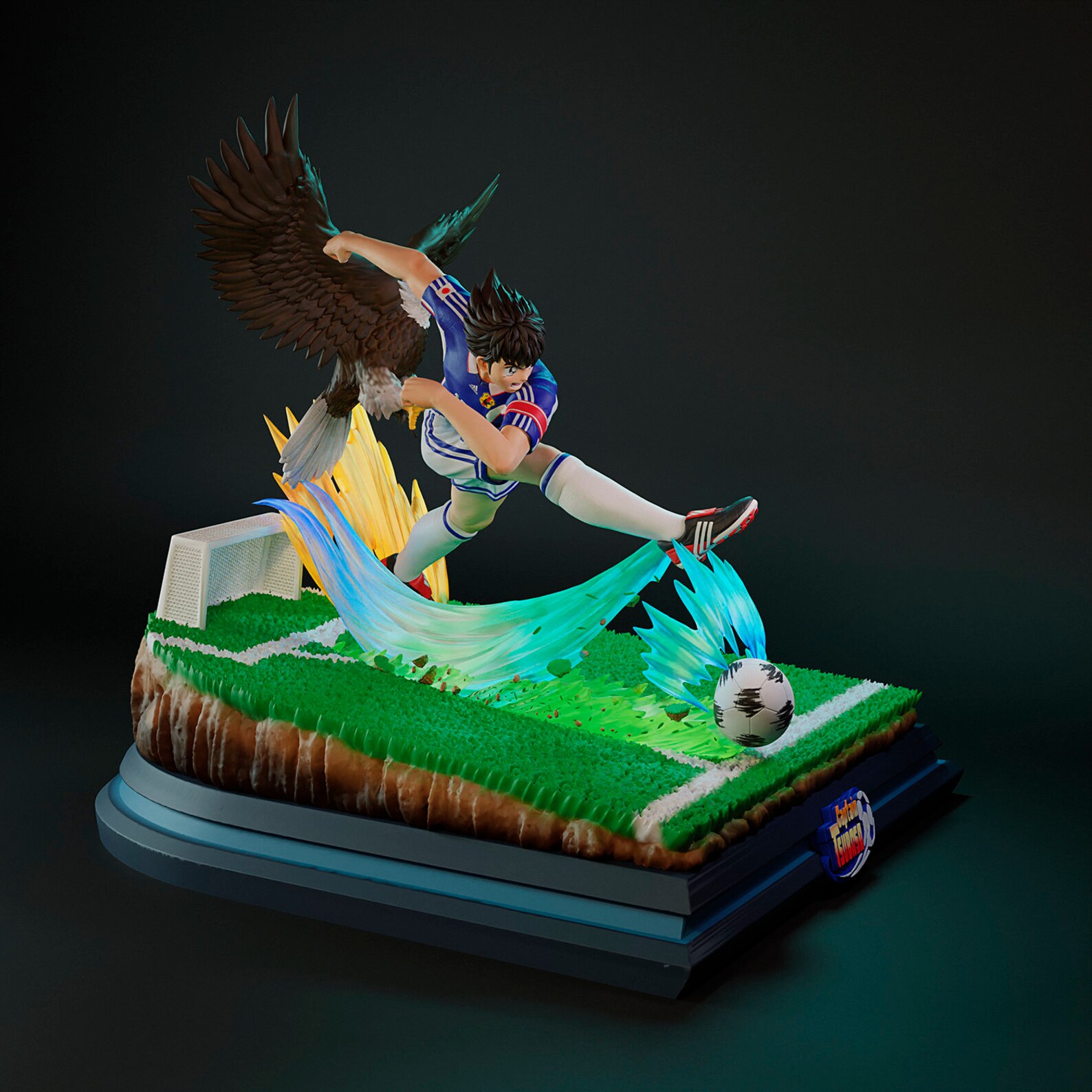 Captain Tsubasa STL, Tsubasa 3D Model, Tsubasa 3D Print Files, Tsubasa ...