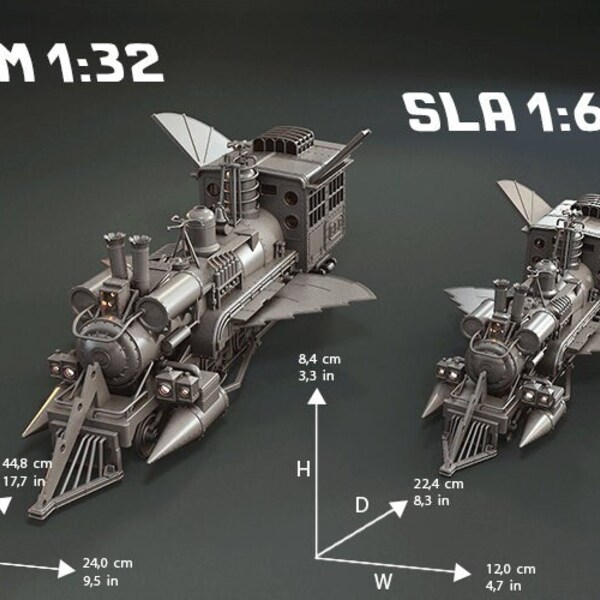 Model Locomotive .stl Files - Etsy