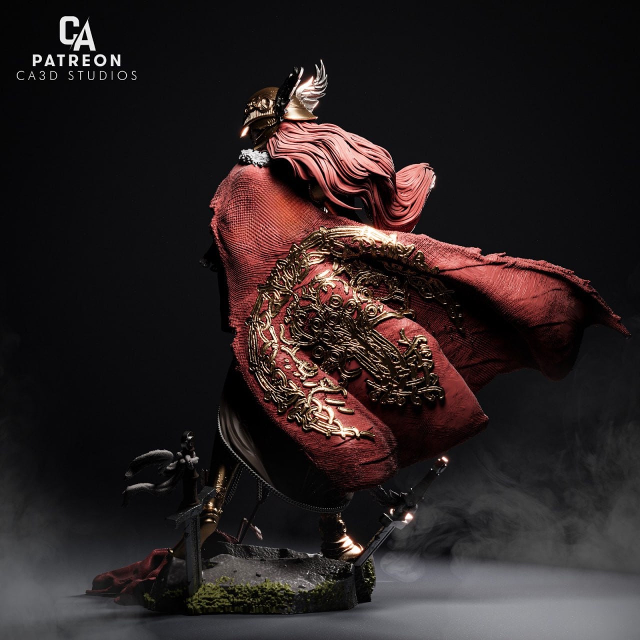 Malenia Elden Ring STL, Malenia 3D Model, Malenia 3D Print Files, Elden ...