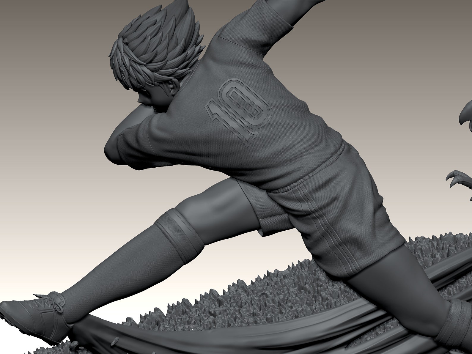 Captain Tsubasa STL, Tsubasa 3D Model, Tsubasa 3D Print Files, Tsubasa ...