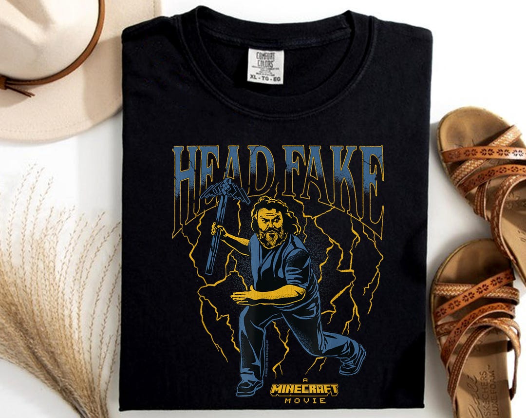 A Minecraft Movie Head Fake Steve Thunder and Metal Portrait Png ...