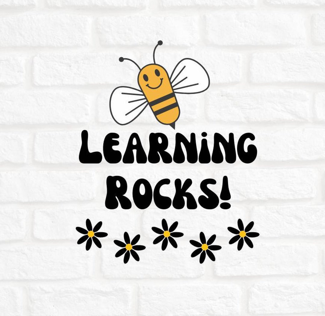 School Png Svg, School Rocks Cut File for Cricut Users, Printable First ...