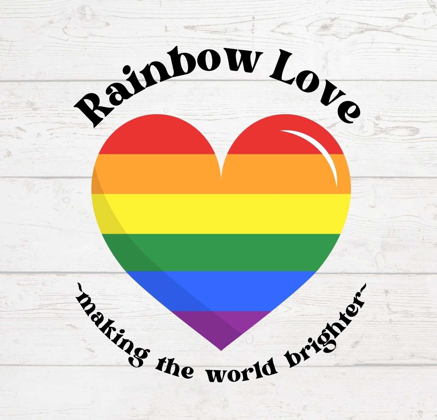 Pride Rainbow Heart LGBTQ SVG File for Cricut Users, Proud Mom Dad Men ...