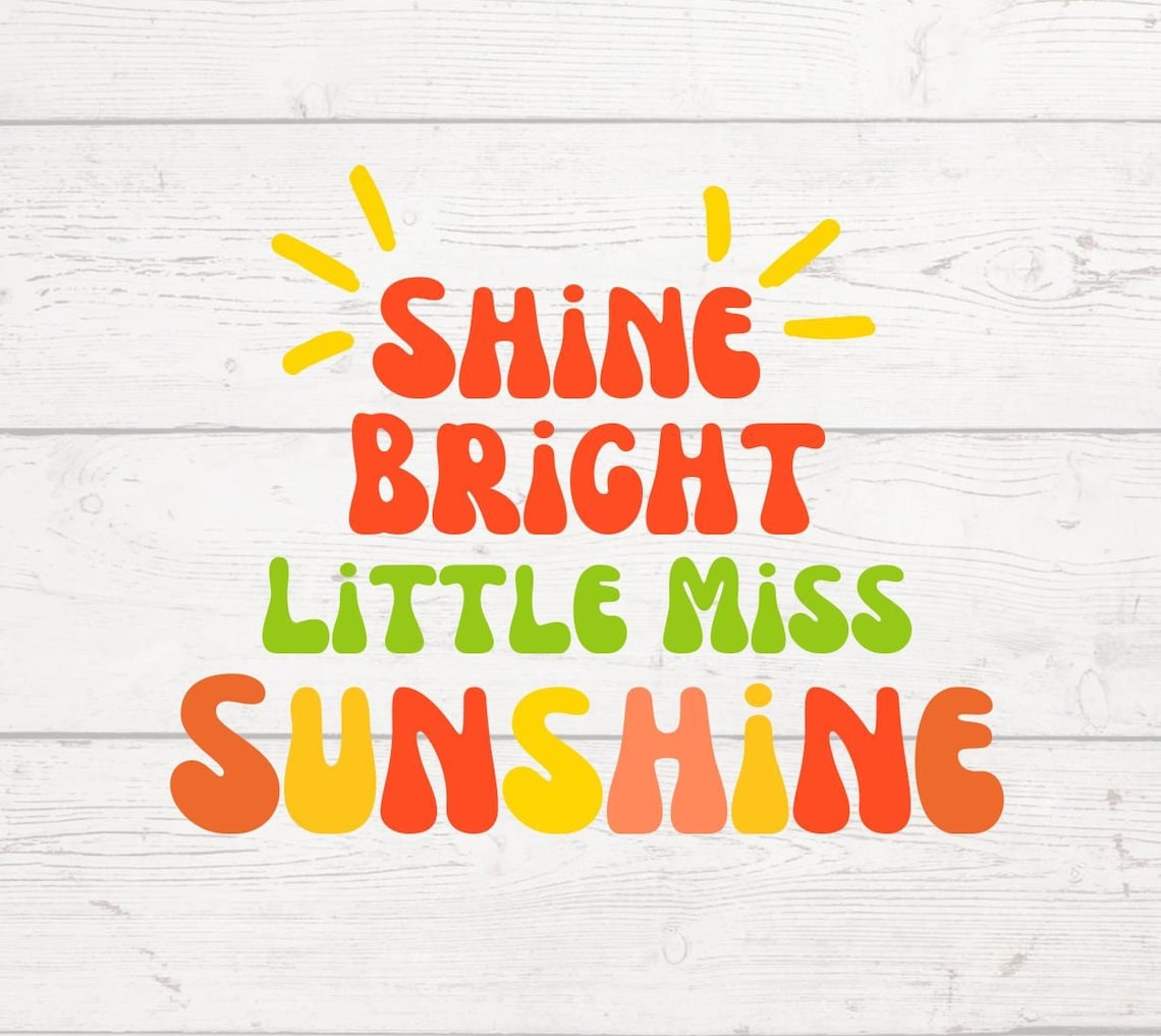 Little Miss Sunshine SVG PNG, Little Miss Back to School Digital ...