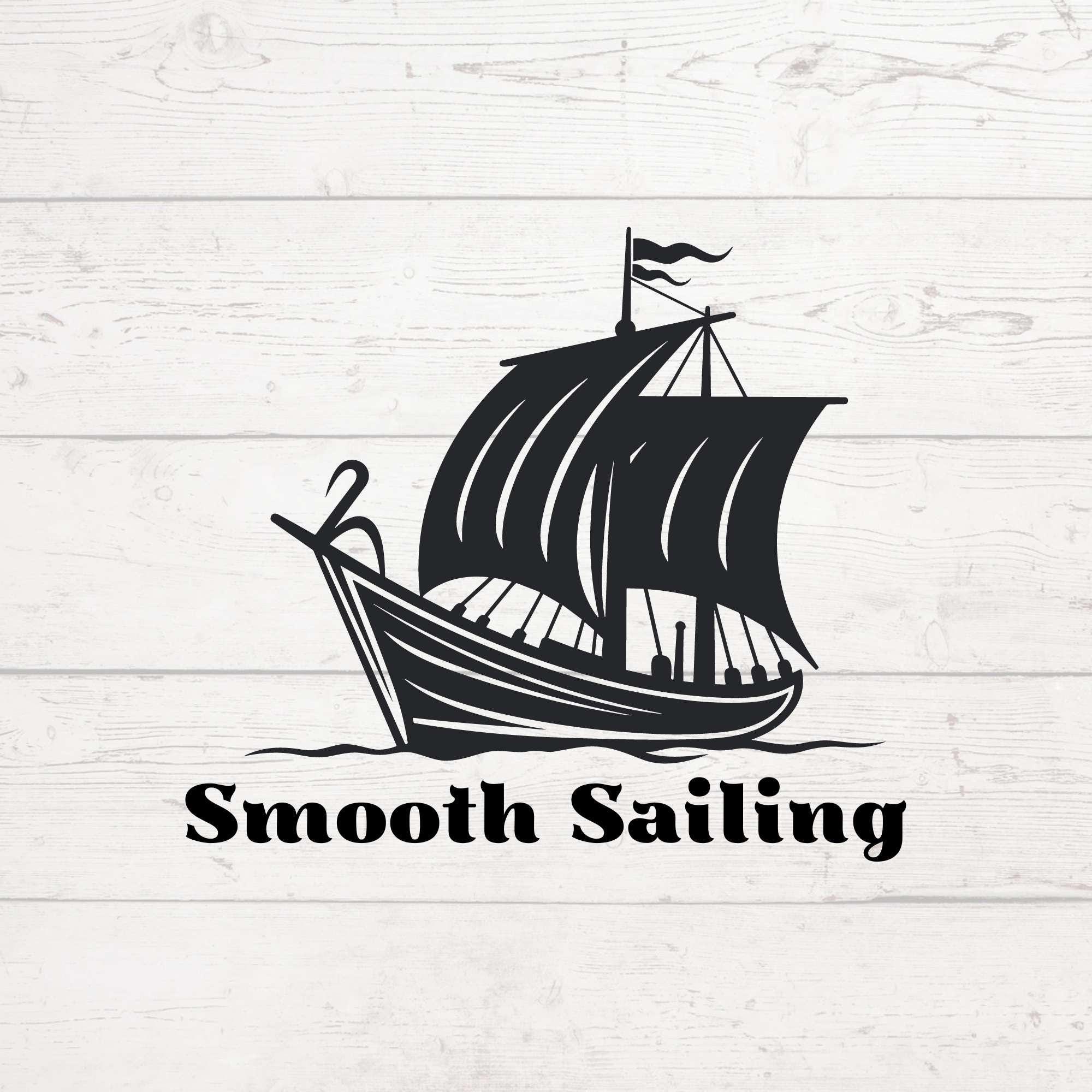 Smooth Sailing Png Svg, Sailor Saying Cricut Cut File, Sailor Saying ...