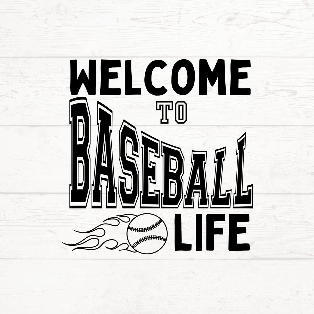 Baseball Life PNG SVG, Baseball Mom Svg, Baseball Player Svg Png ...