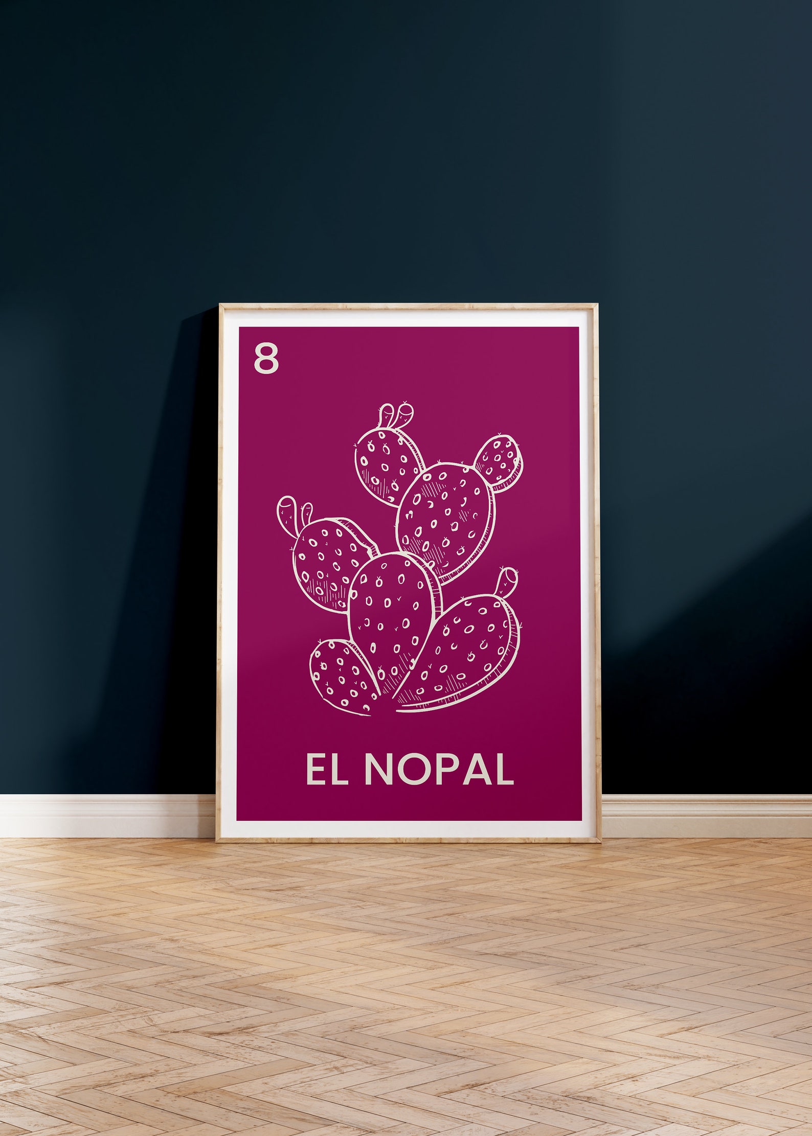 Mexican Loteria Prints Set of 3 El Nopal La Feria El Tequila Loteria ...