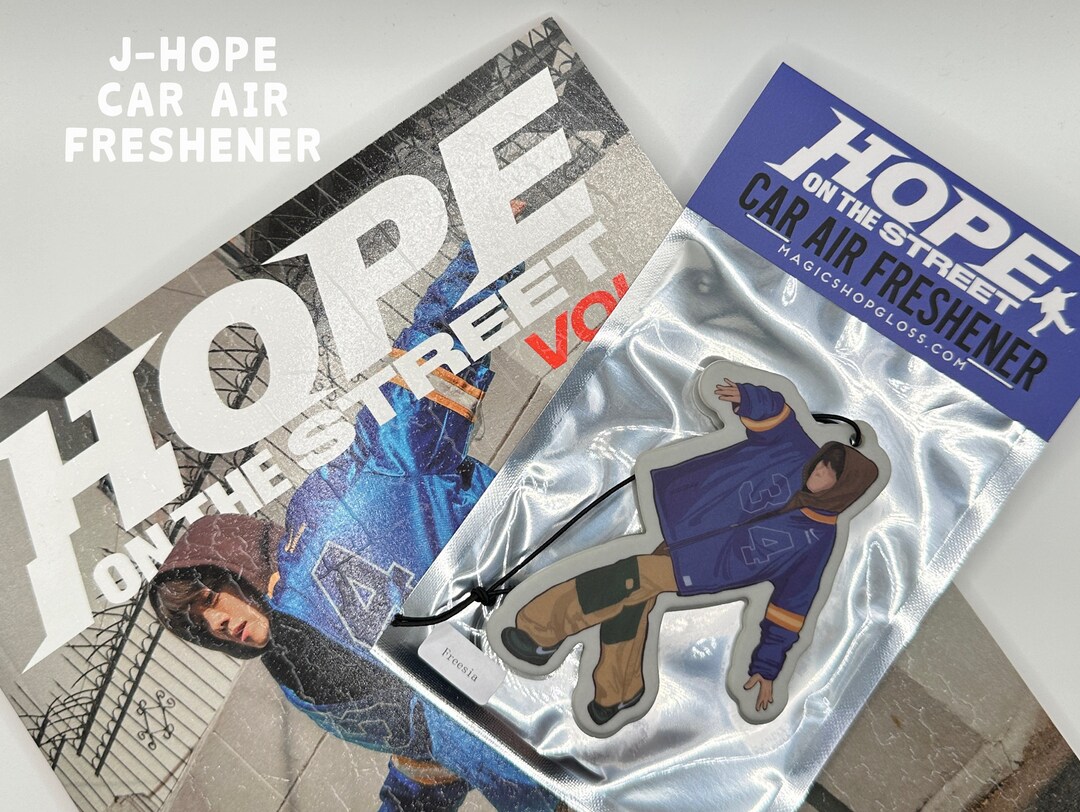J-hope Car Air Freshener - Jhope of BTS | Hope on the Street | Bangtan ...