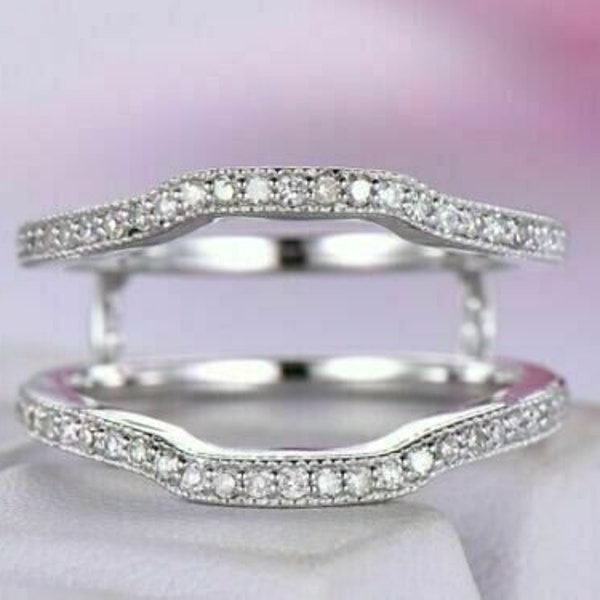 Lab Created Diamond Ring Enhancers - Etsy