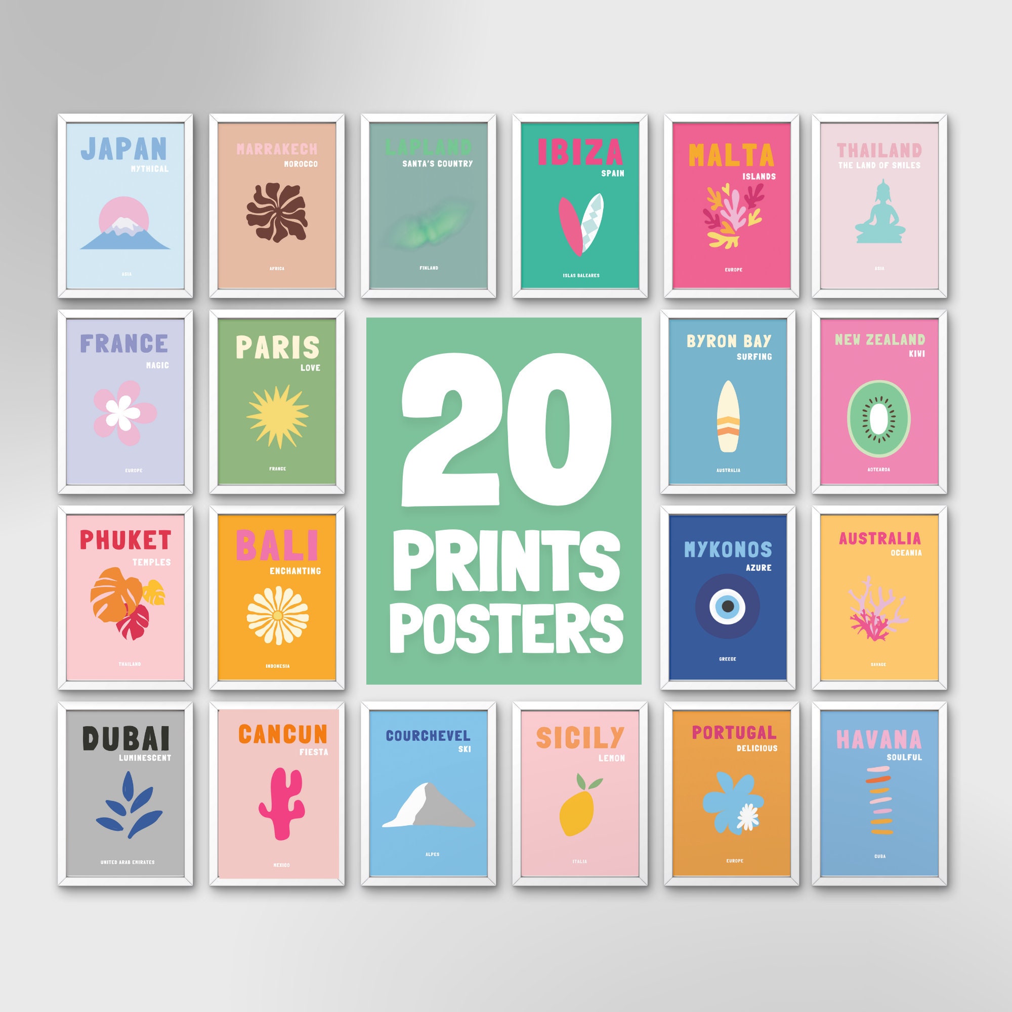 20 Models of Posters and Posters With Assouline Style Print - Home ...