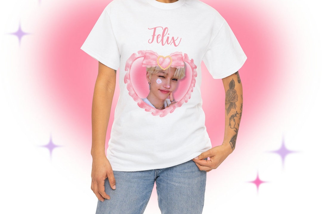 STRAY KIDS Felix Coquette Bow Kpop Shirt, Skz 2024 Tour Merch ...