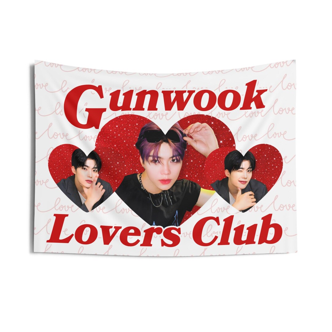 Zb1 Gunwook Lovers Club Concert Banner, Zerobaseone Members Kpop Flag ...